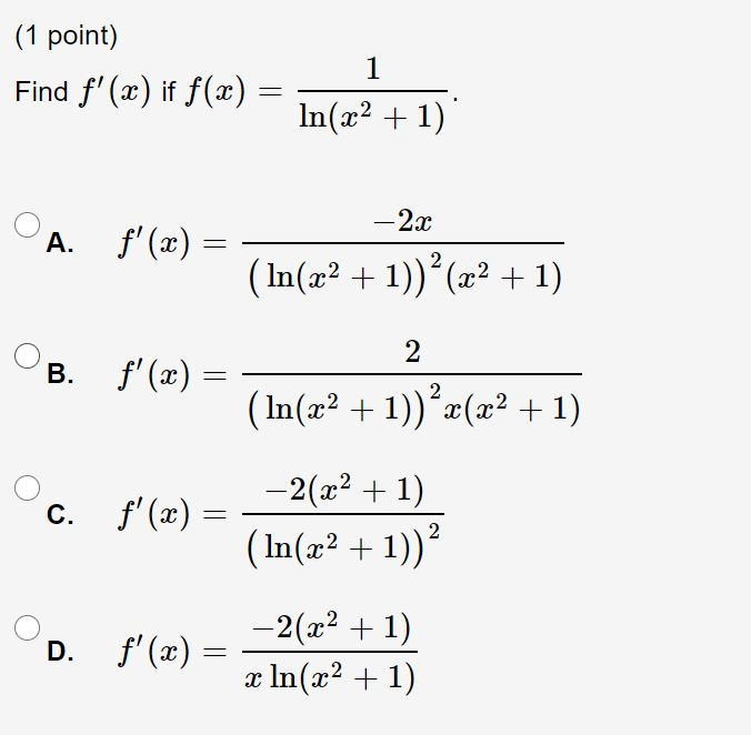 Solved Find F x Where F x X Arctan 2x X2 A F x Chegg solved-find-f-x-where-f-x-x-arctan-2x-x2-a-f-x-chegg