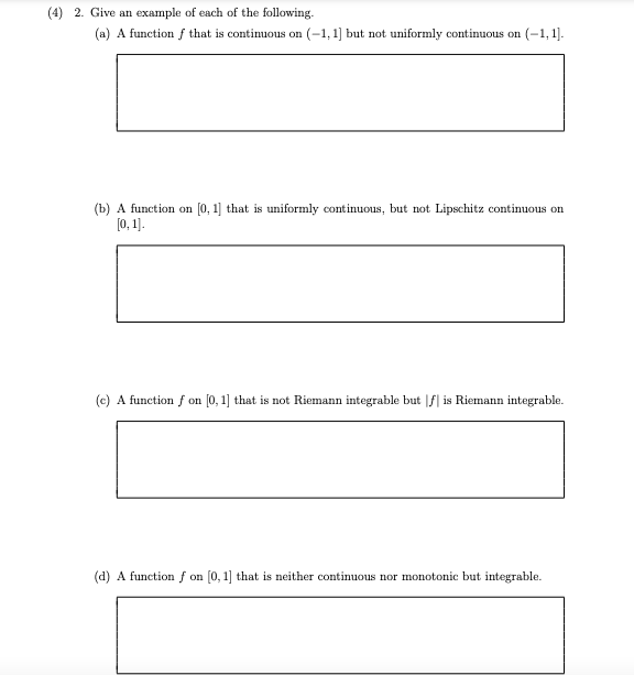Solved 4) 2. Give an example of each of the following. (a) A | Chegg.com