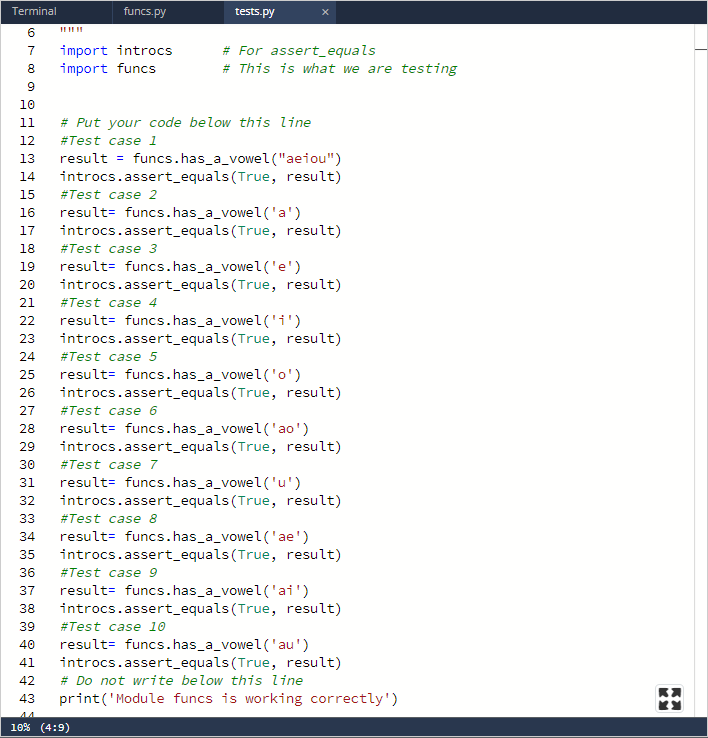 9. Add the Test Procedures This time you are testing | Chegg.com