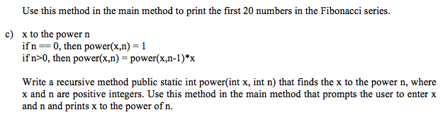 Solved Exercise 1: These are recursive programs discussed in | Chegg.com