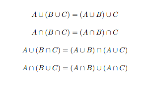 Solved AU (BUC) = (AUB) UC An (BOC) = (ANB) nc AU (BOC) = | Chegg.com