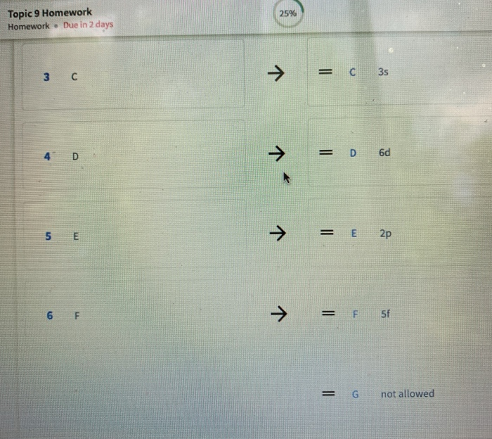 Solved Topic 9 Homework Homework Due in 2 days 25% Consider | Chegg.com