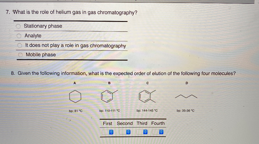 Solved 4. The undistilled material after a distillation is | Chegg.com