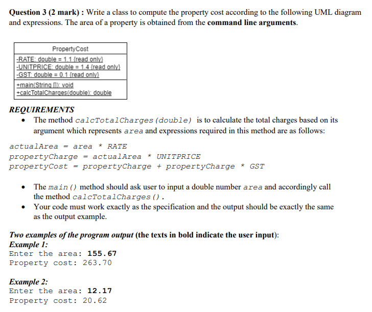 Solved Question 2 3 Mark Write A Program To Implement The