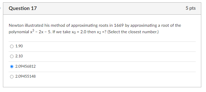 Solved Newton illustrated his method of approximating roots | Chegg.com