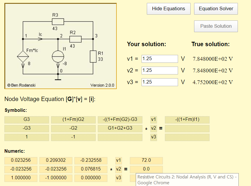 Solved Calculate the node voltages in a circuit | Chegg.com