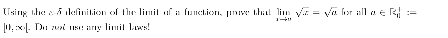 Solved = Using the e-8 definition of the limit of a | Chegg.com
