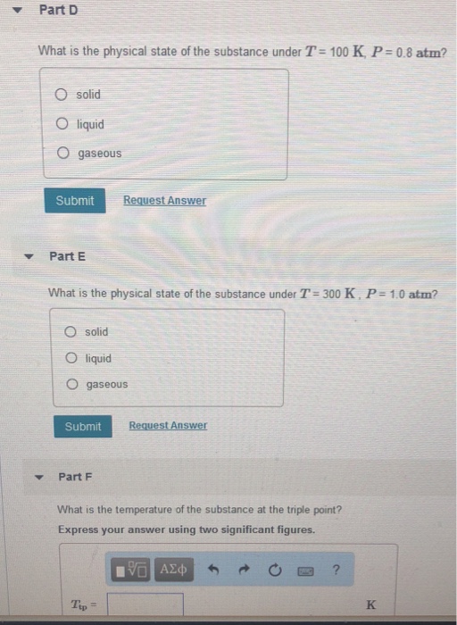 Solved The phase diagram of a hypothetical substance is | Chegg.com