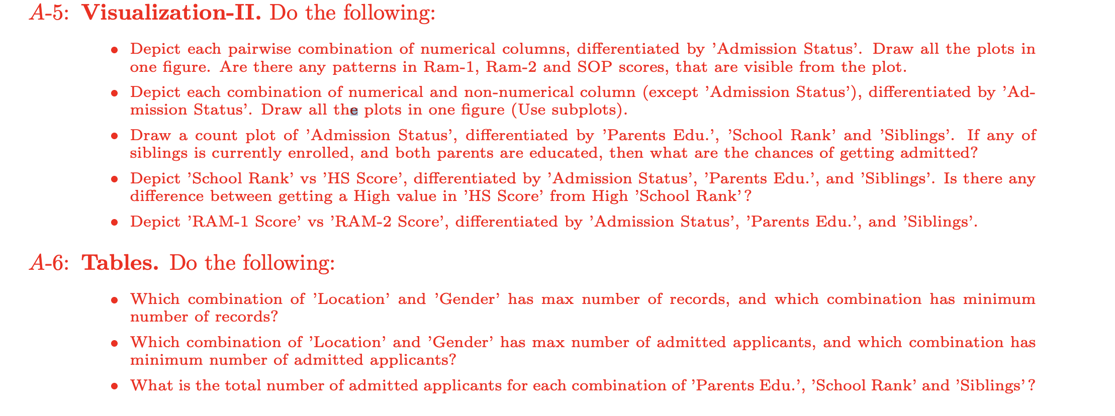 Solved Problem A 50 Marks Consider Data Given In Csv File 