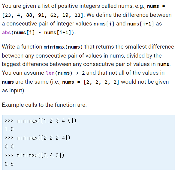 Solved You are given a list of positive integers called | Chegg.com