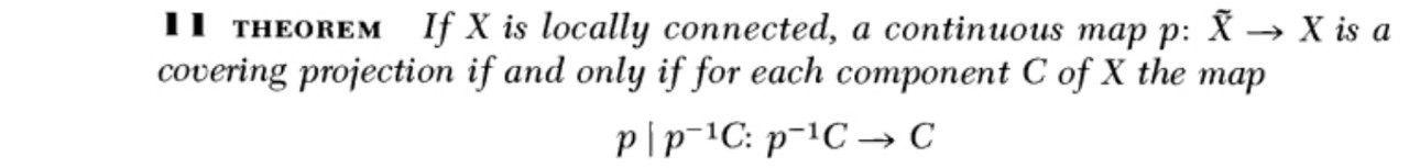 II THEOREM If X is locally connected, a continuous | Chegg.com