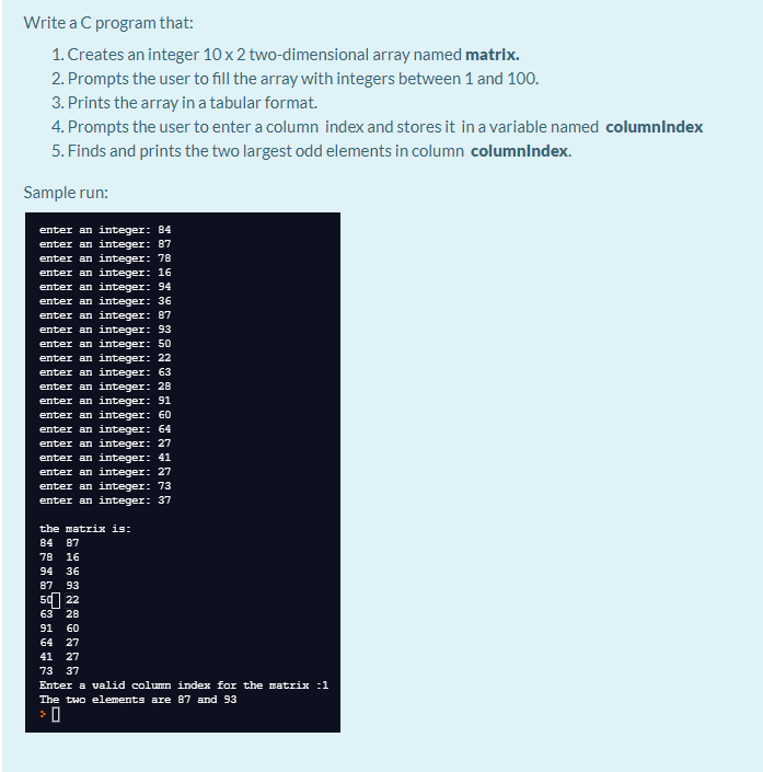 Solved Without Using user defined functions without Using | Chegg.com