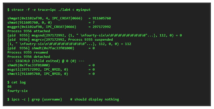 BACKGROUND. SysV Interprocess communication (IPC) is | Chegg.com