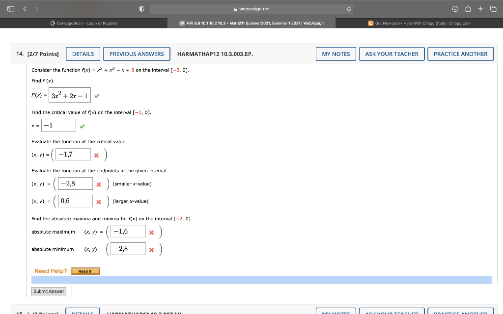 Solved webassign.net + Cengagerain - Login or Register WHW | Chegg.com