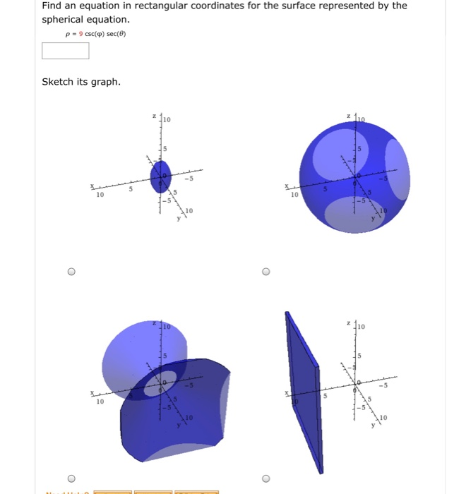 Solved Find an equation in rectangular coordinates for the | Chegg.com