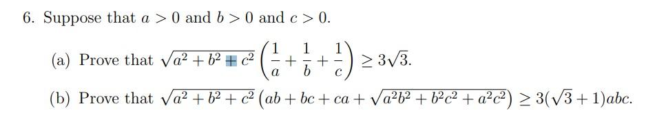 Solved I actually have a solution for part (a) using QM-HM, | Chegg.com