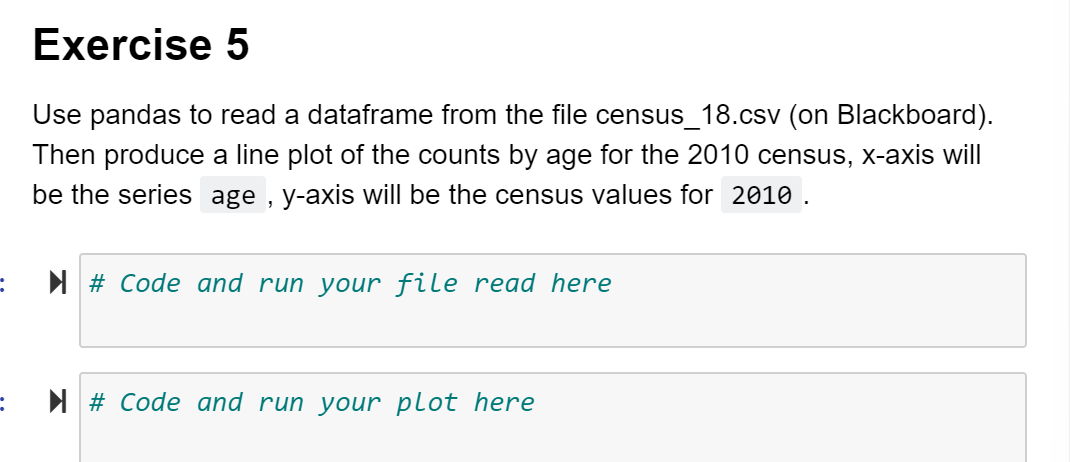 Solved Use pandas to read a dataframe from the file | Chegg.com