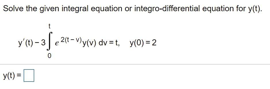 Solved Differential Equations -- Module 3, h 2, -- Question | Chegg.com