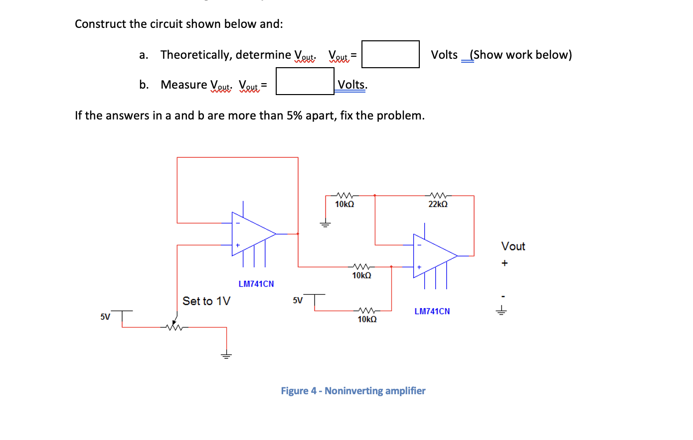Solved Construct the circuit shown below and:a. | Chegg.com