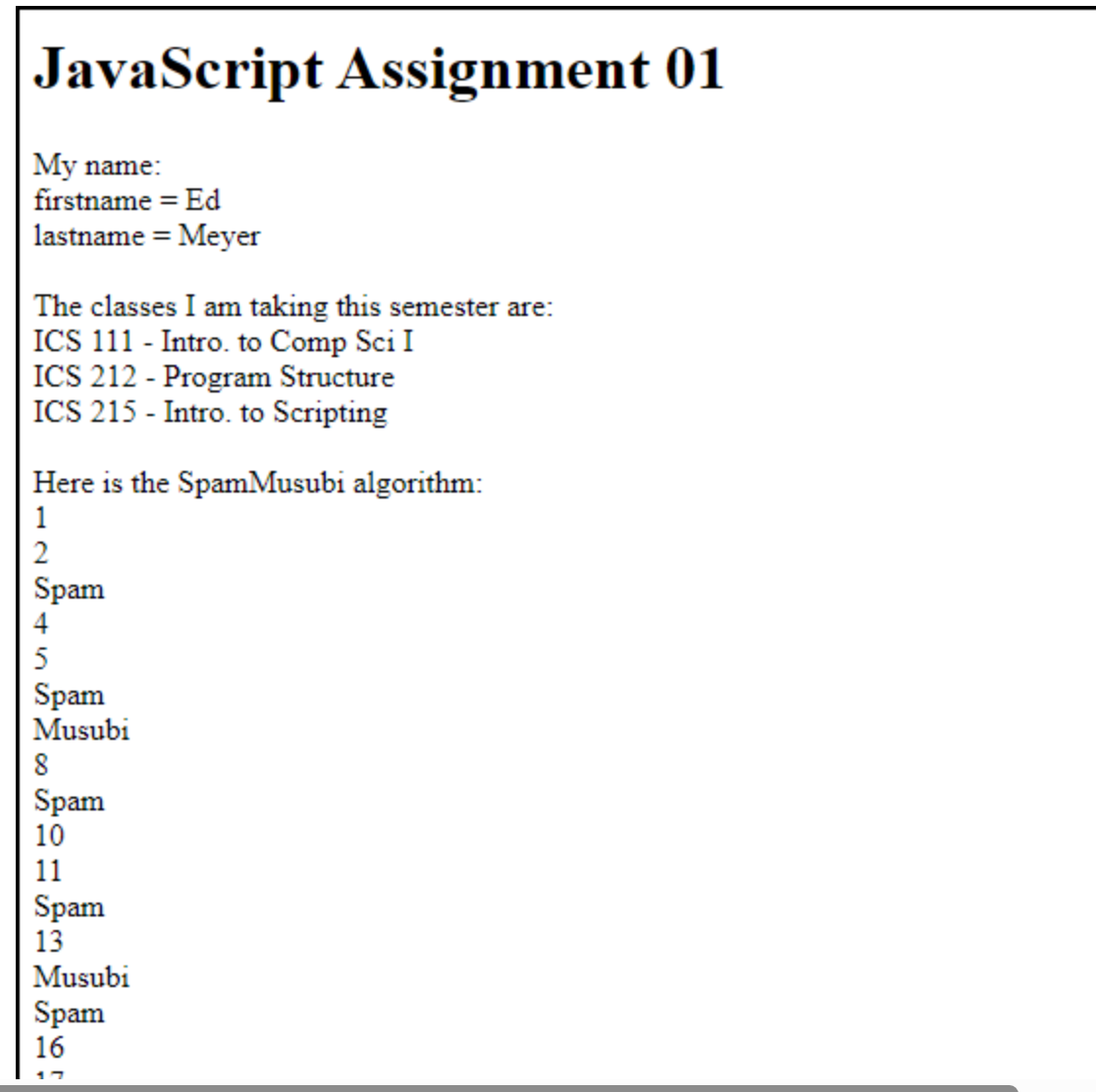 Solved JavaScriptCreate a folder for yourself to save all | Chegg.com