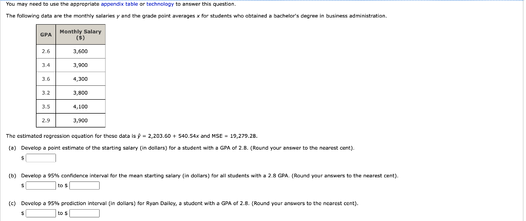 Solved You may need to use the appropriate appendix table or | Chegg.com