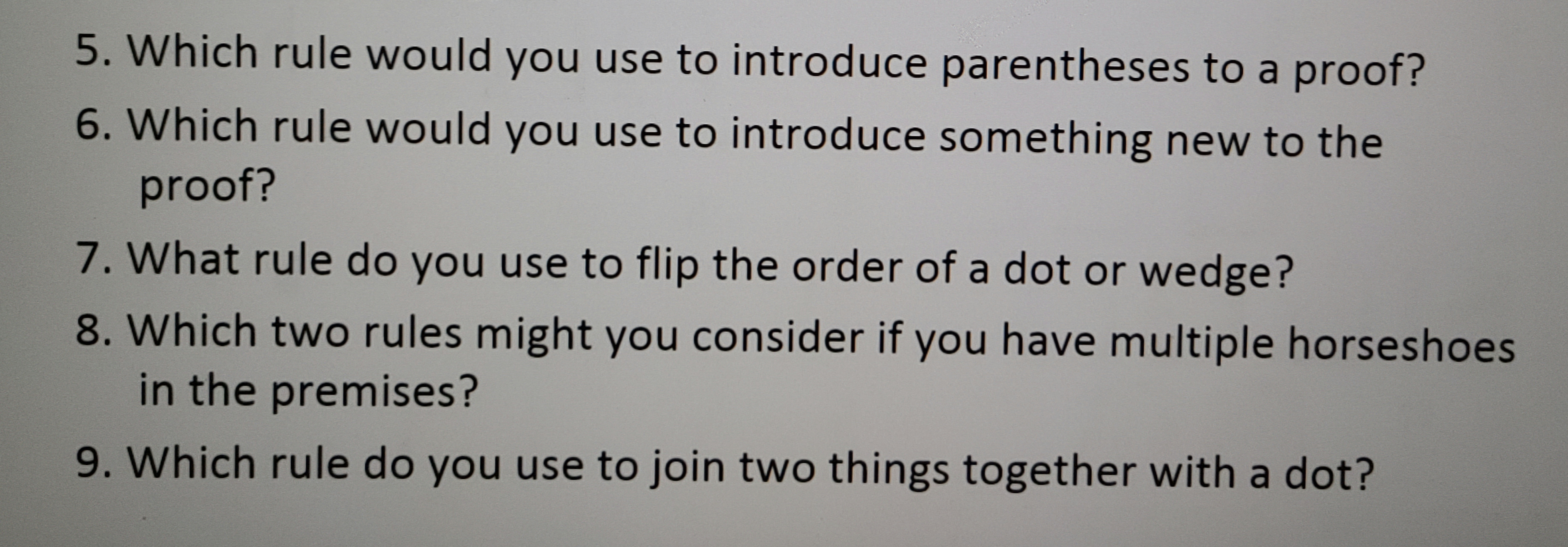 Solved Which rule would you use to introduce parentheses to | Chegg.com
