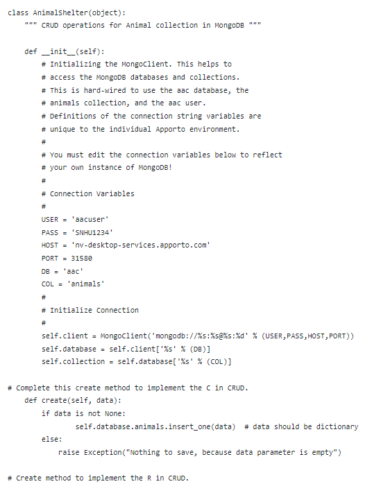 Solved PLEASE HELP ASAP!OverviewYou have learned that CRUD | Chegg.com