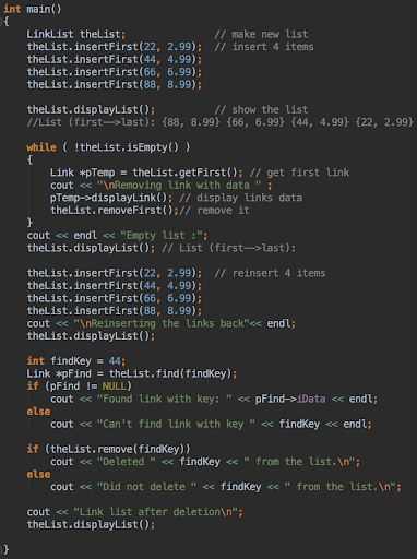 Part 1) Write the Complete Link List (shown on | Chegg.com