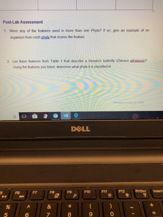 Solved Post-Lab Assessment 1. Were any of the features used | Chegg.com