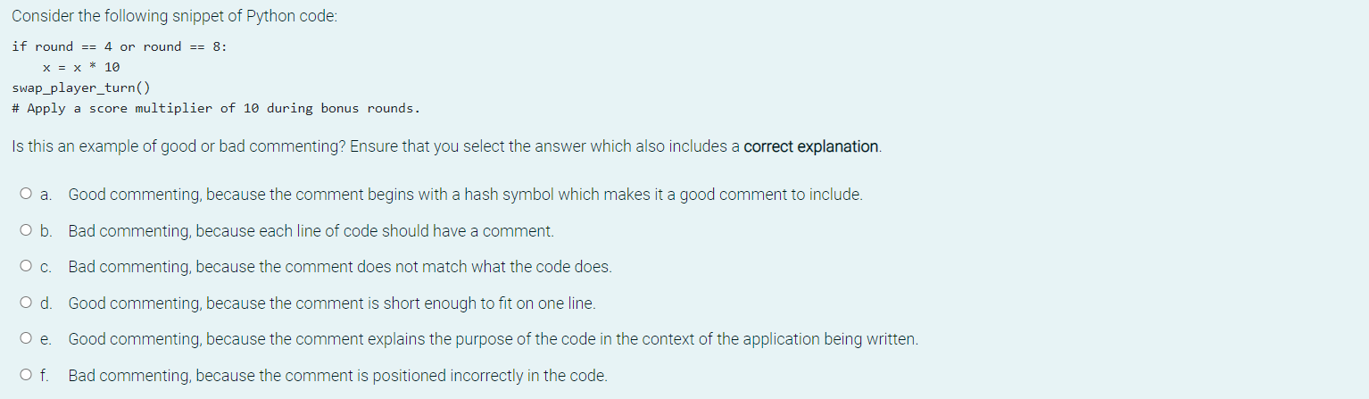 Solved Which Of The Following Python Expressions Should Be 