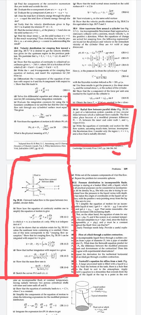 Solved transfer phenomena i need to make shell balance | Chegg.com
