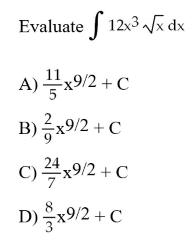 Solved Evaluate | Chegg.com