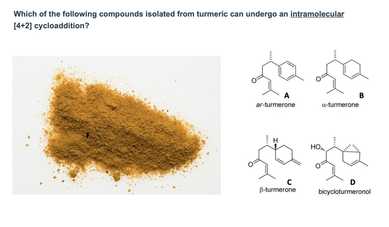 Solved Which of the following compounds isolated from | Chegg.com