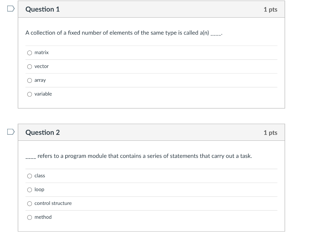 Solved When a Java program is compiled, a file is created | Chegg.com