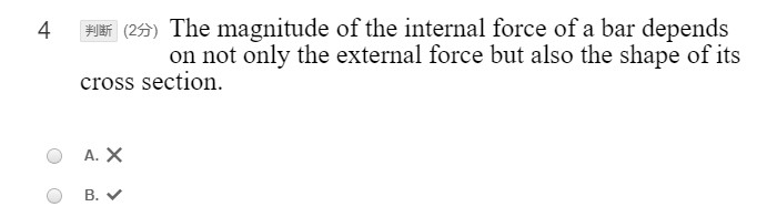 Solved 4. ##(24) The magnitude of the internal force of a | Chegg.com