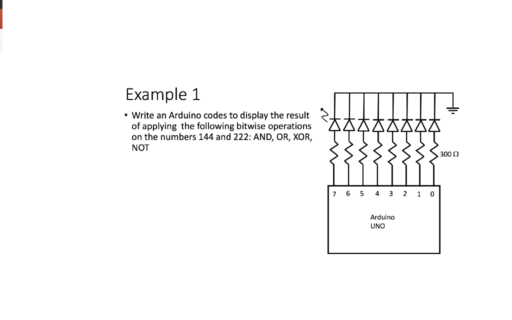 Solved Write an Arduino codes to display the result of | Chegg.com