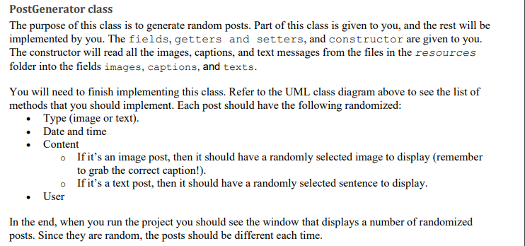 The goal of this assignment is to create the set of | Chegg.com