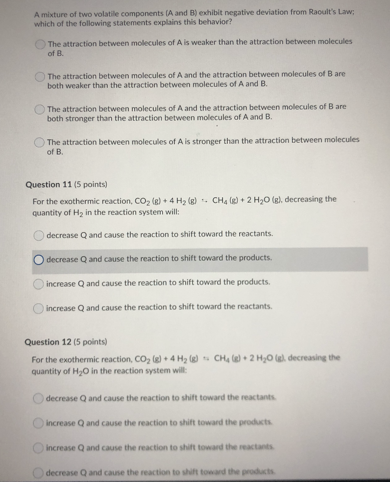 Solved A mixture of two volatile components (A and B) | Chegg.com