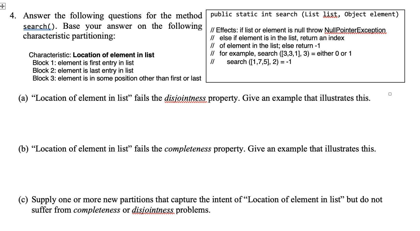 Solved 4 Answer The Following ions For The Method Chegg