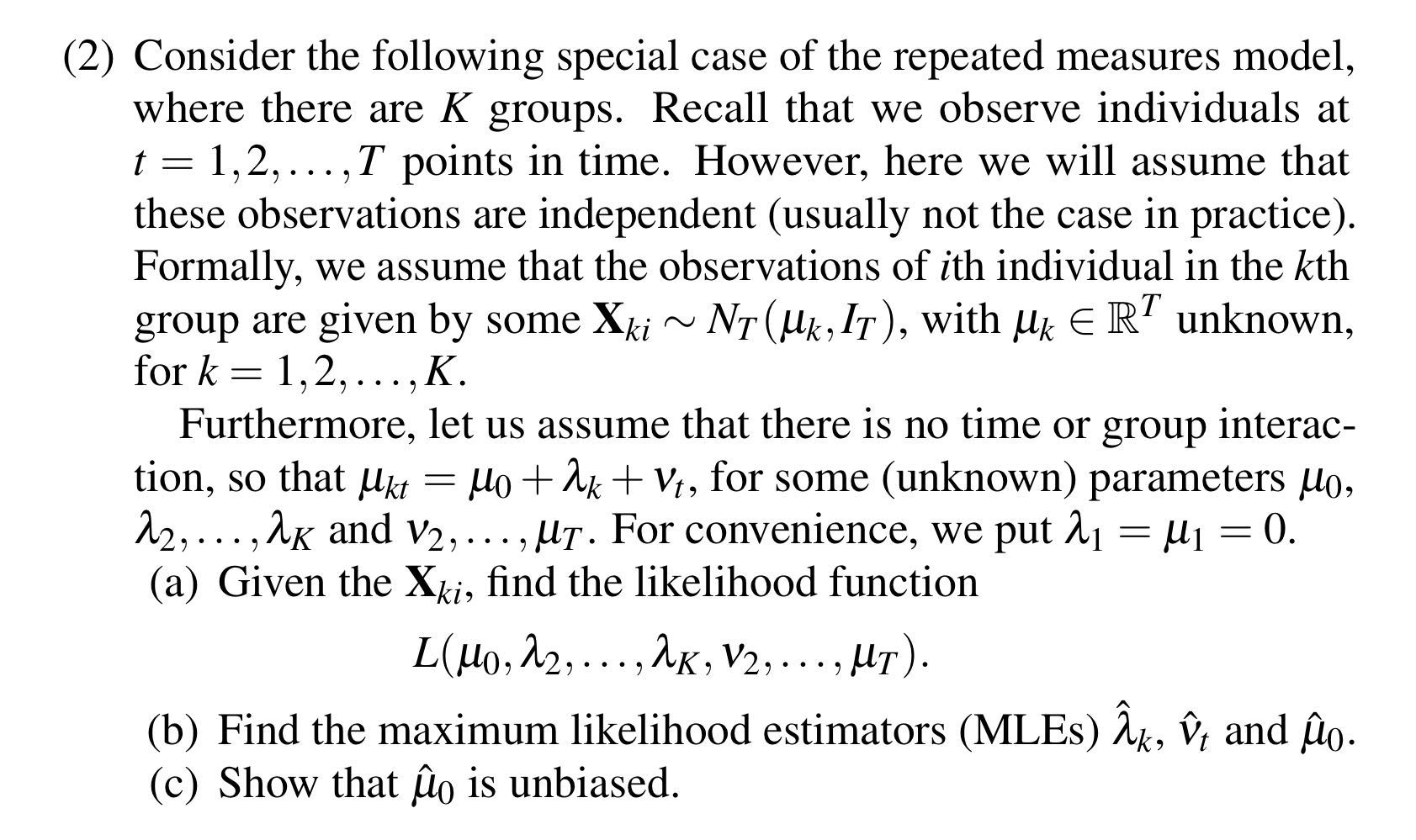 Solved (2) ﻿Consider the following special case of ﻿the | Chegg.com