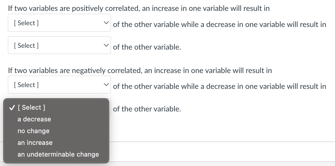 Solved If two variables are positively correlated, an | Chegg.com