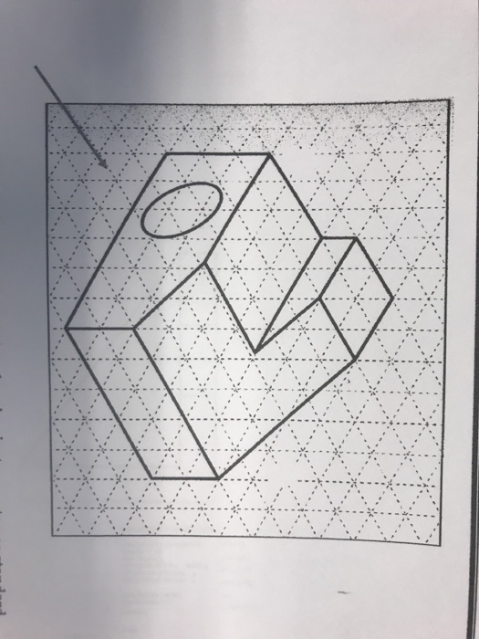 Solved Draw orthographic views: front, top and right-side | Chegg.com