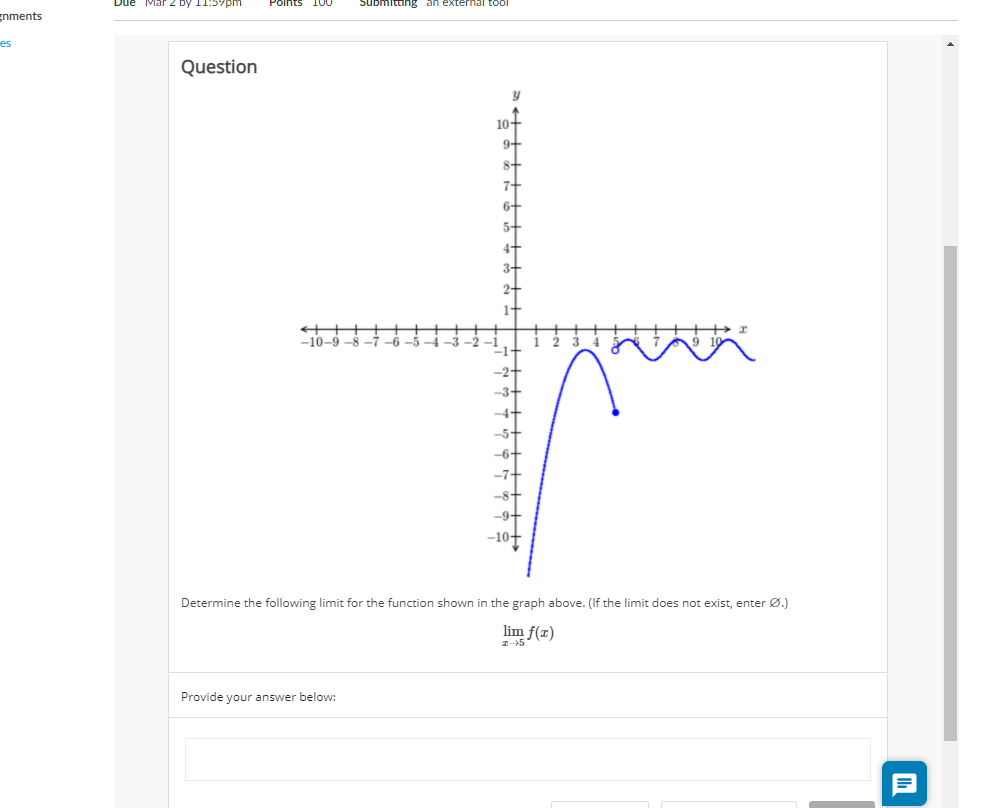 Solved submitting an external tool Enments es Question -10 | Chegg.com