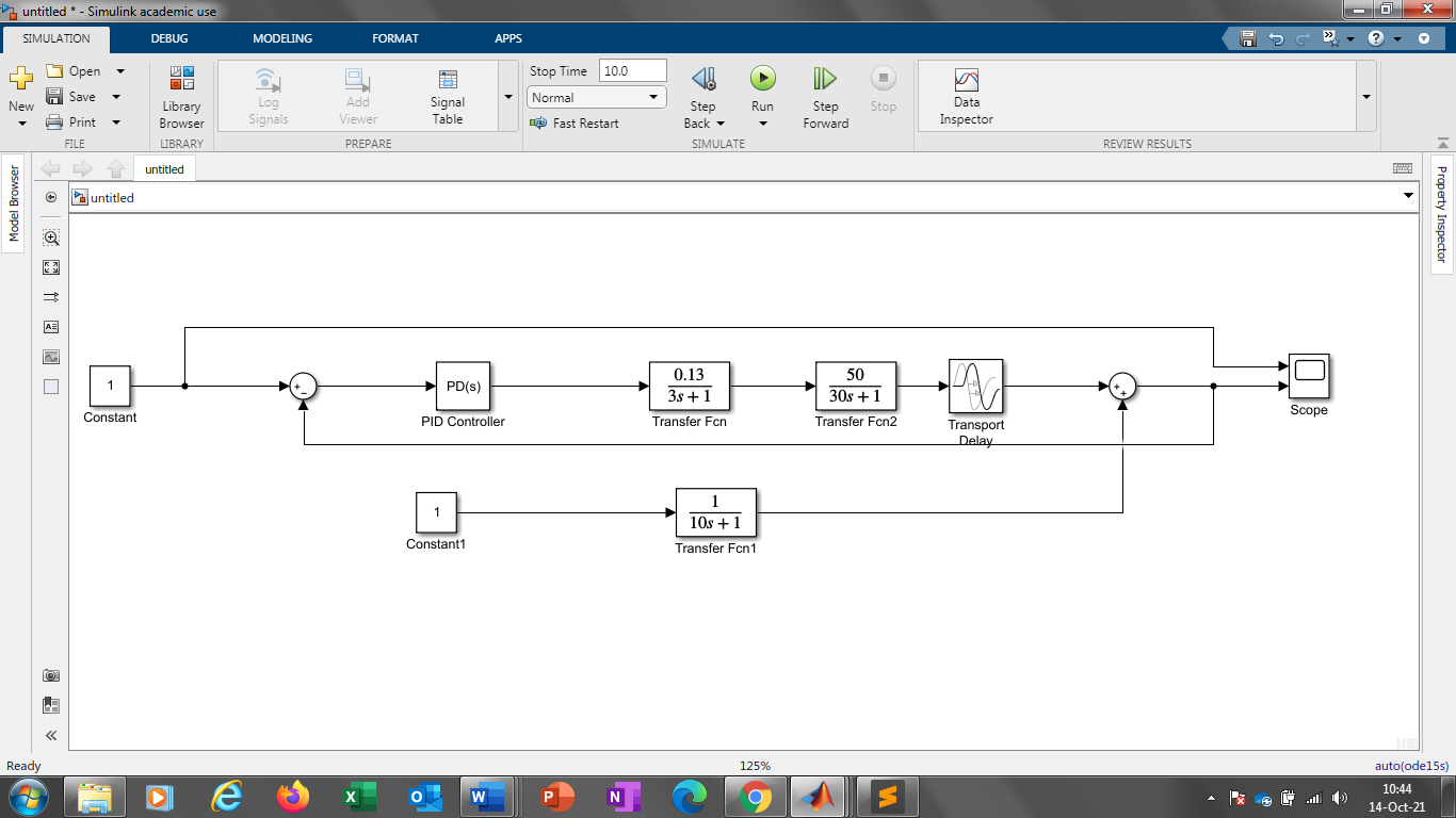 Solved MATLAB and Simulink: With the given output, can you | Chegg.com