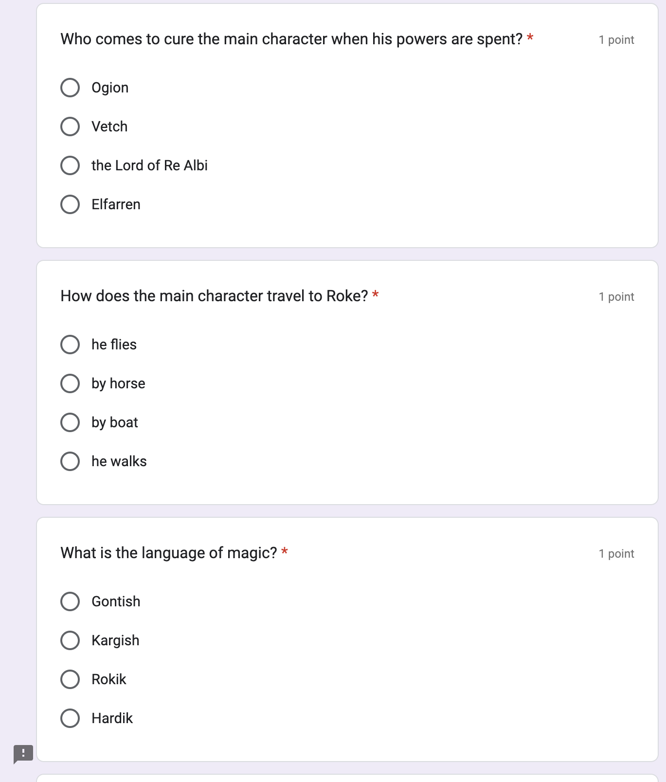 Answer this questions based on the book A wizard of | Chegg.com