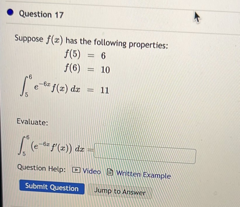 Solved Suppose f(x) has the following properties: | Chegg.com