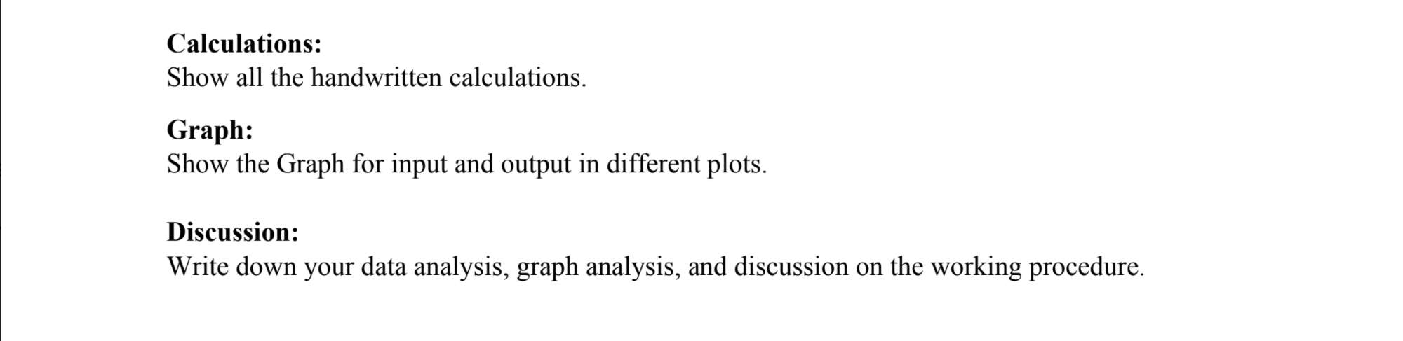 Experiment No: 08 Experiment Name: Study on First and | Chegg.com