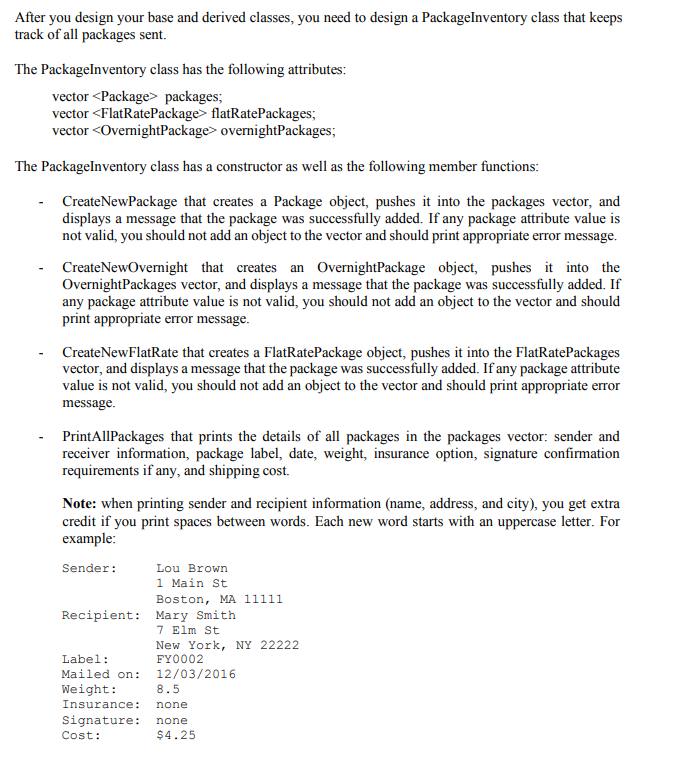 Solved In this homework, you are going to write a program to | Chegg.com