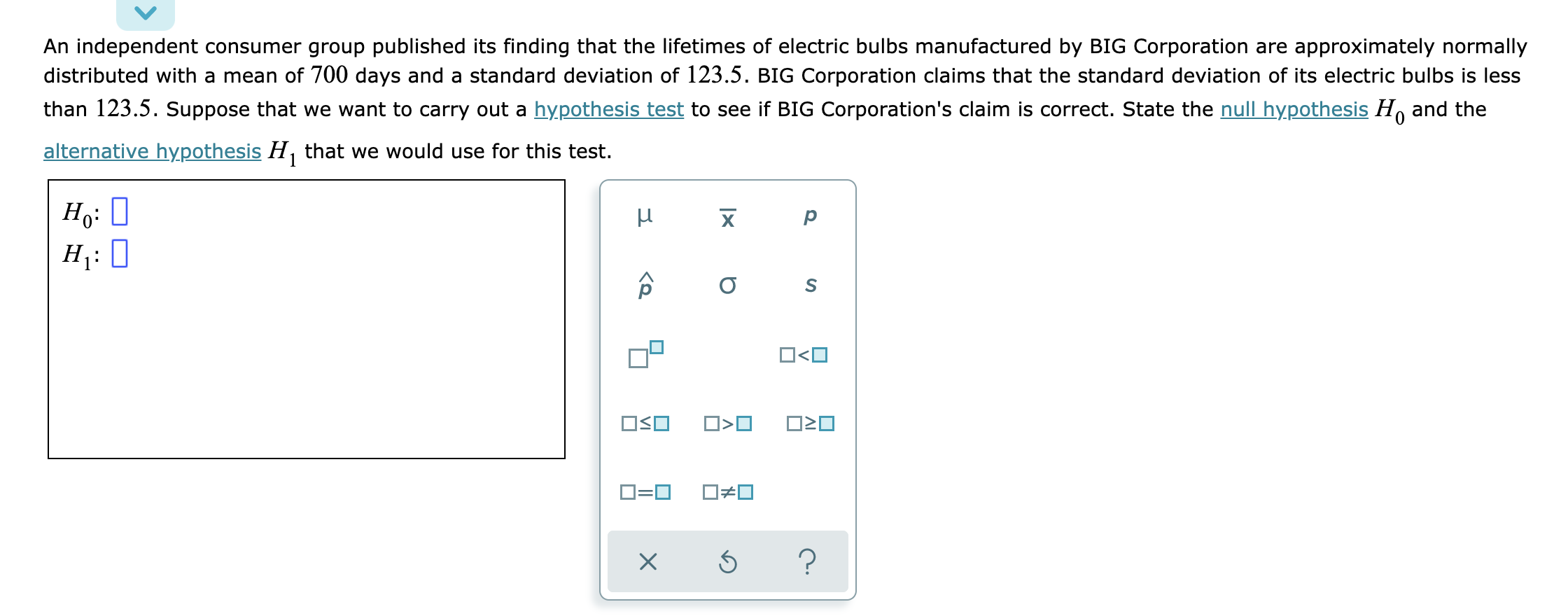 Solved An independent consumer group published its finding | Chegg.com