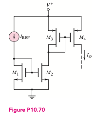 Solved 70 Consider the circuit shown in Figure P10.70. The | Chegg.com